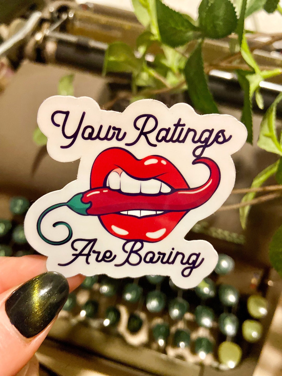 Bookish Ratings Sticker, Bookish Merch Kindle Laptop Sticker ...