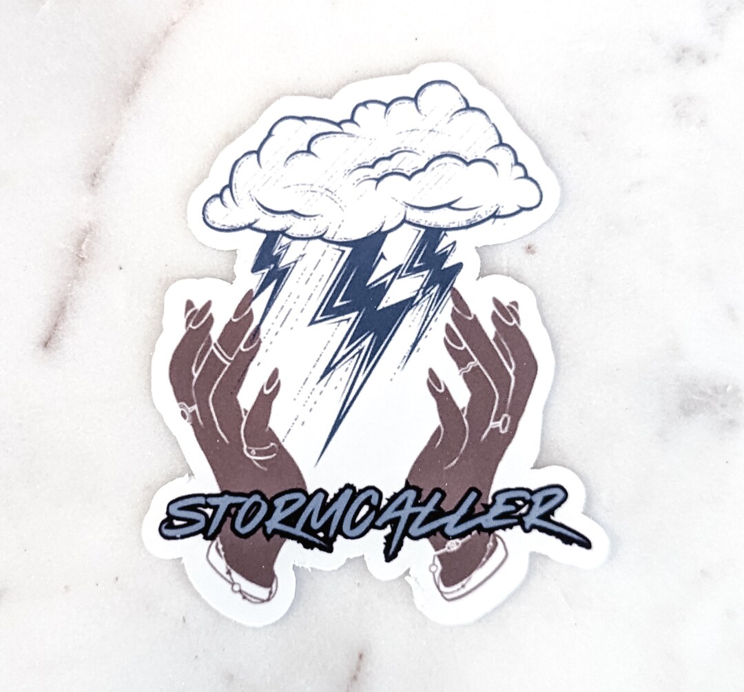 Fantasy Sticker Ringdweller Series Stormcaller Sticker Lightning ...