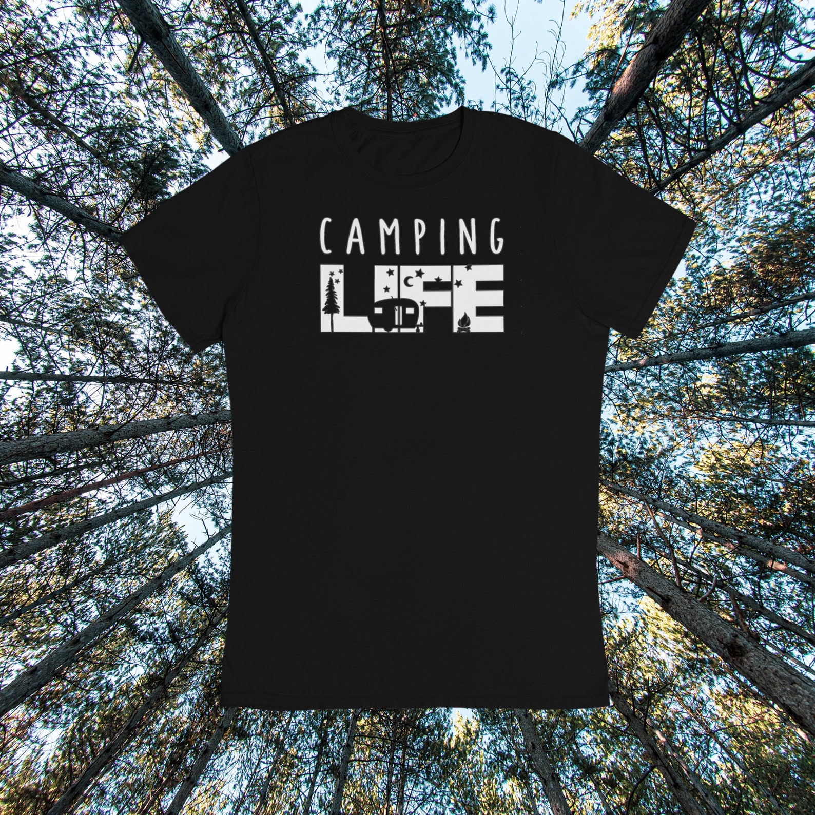 Camping Life UNISEX Tees | Etsy