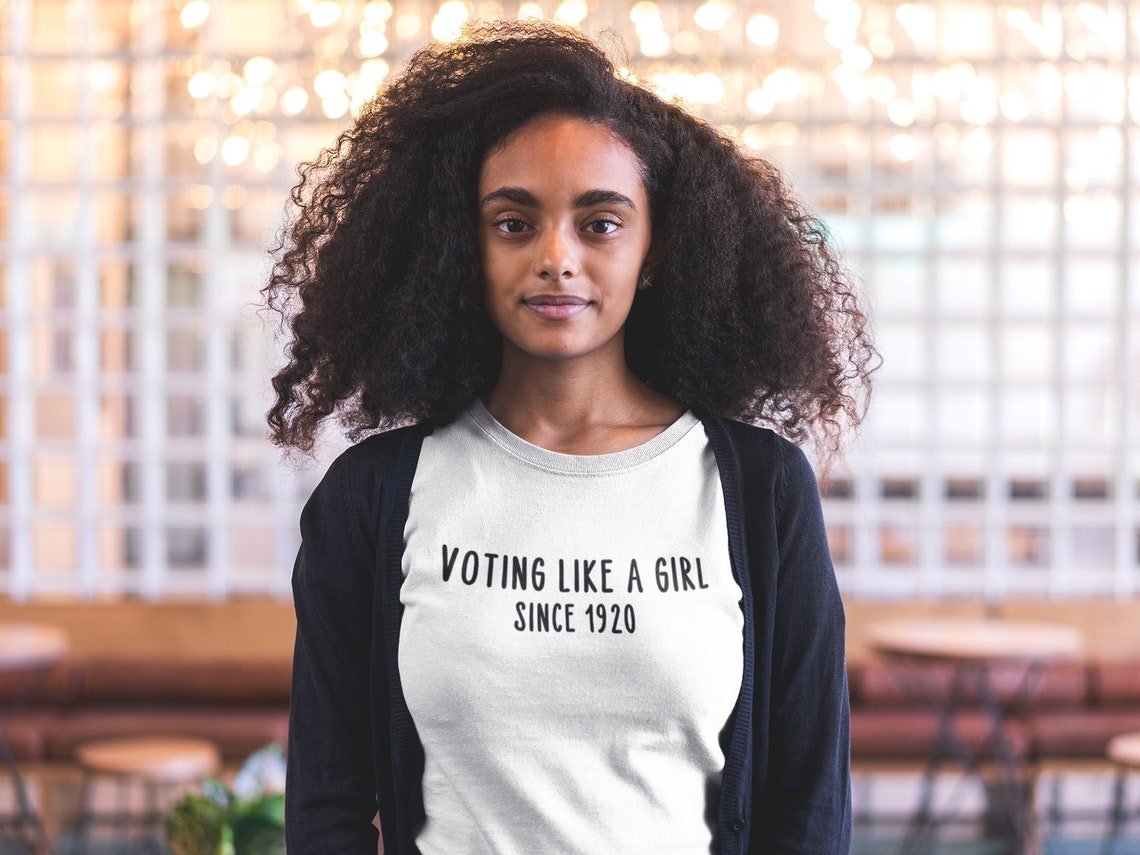 Voting Like A Girl Tees. Ladies. Women. Election. November 3. | Etsy