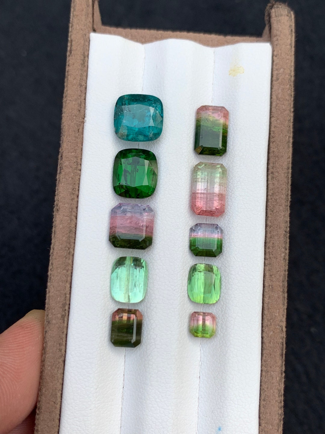 Bi Colour Tourmaline Lot Origin Afghanistan 20 Carats - Etsy
