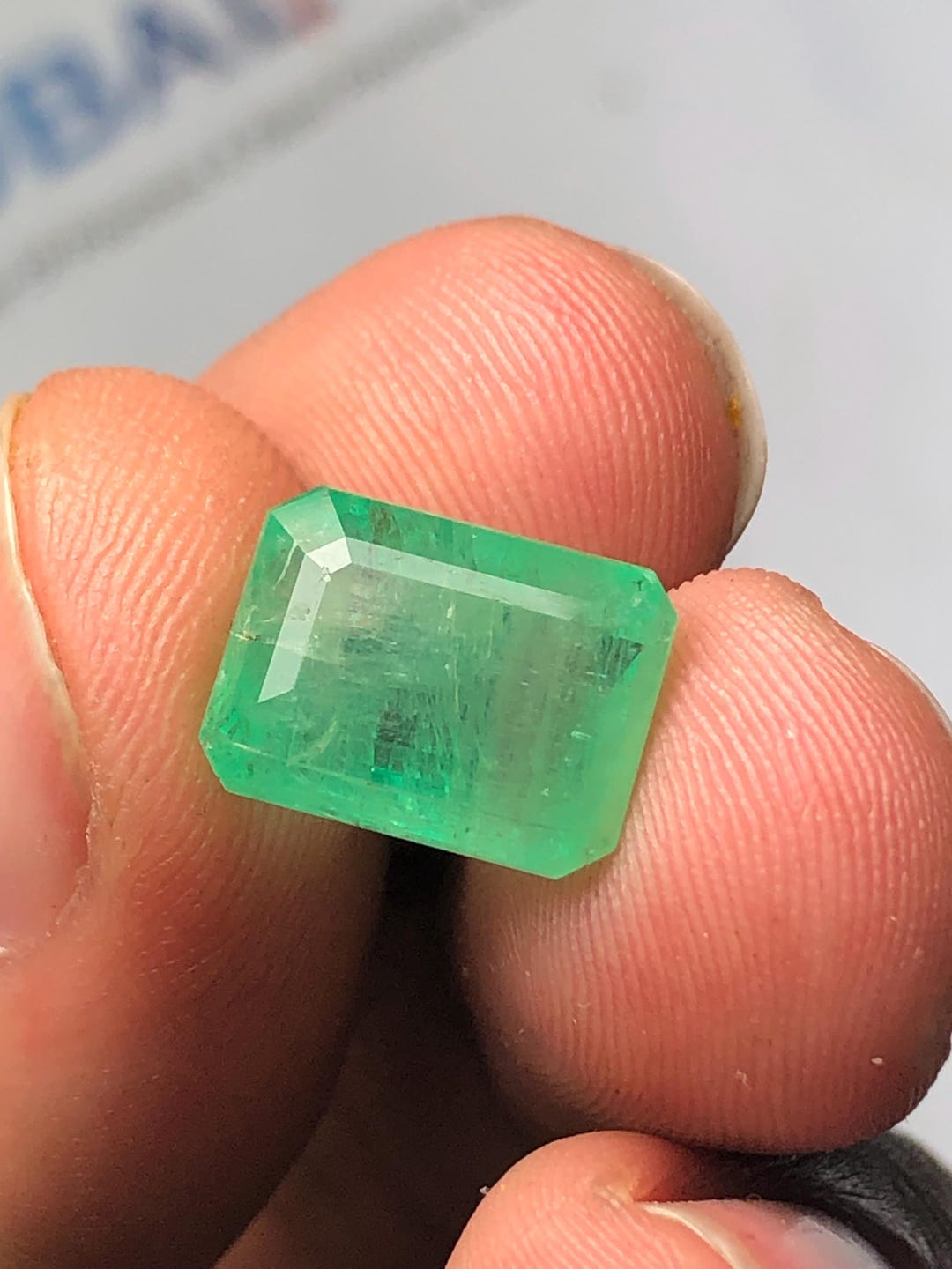7 Cts Natural Emerald From Chitral Mine - Etsy
