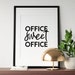 The Office One - Printable Poster | Instant Download | Minimal Black ...