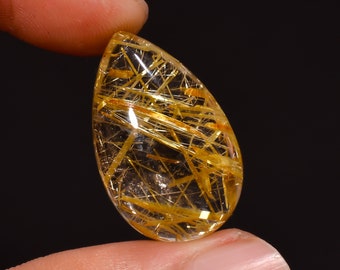 Golden Rutilated Quartz | Etsy