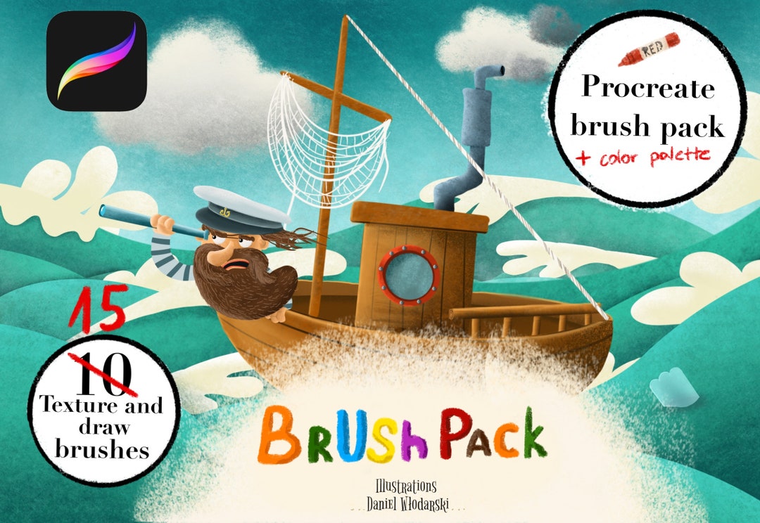 Procreate Brush Pack Etsy