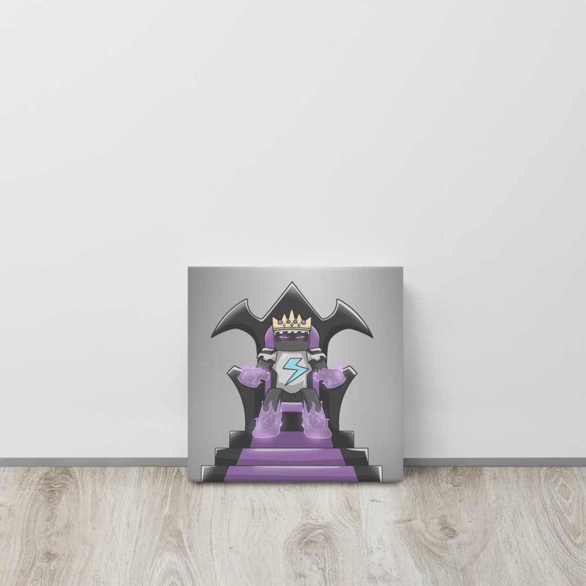 Custom Minecraft Character on A Canvas 12x16. Your Minecraft Player ...