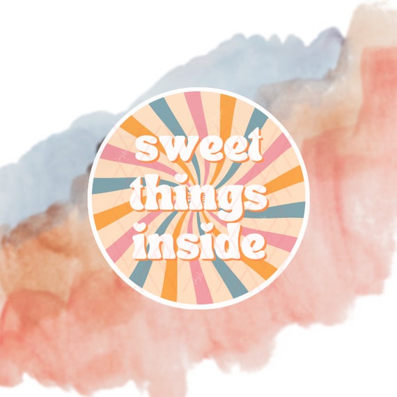 Sweet Things Inside PNG SVG Sticker File Print Then Cut - Etsy