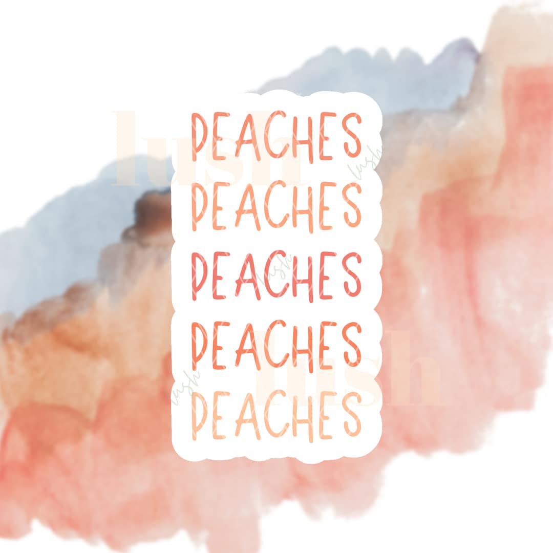 Peaches Mario Brothers Sticker Design – PNG, Print & Cut (digital ...