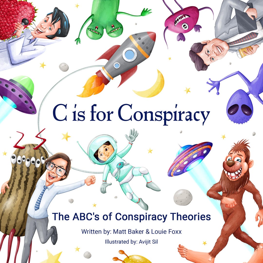 C is for Conspiracy: A Funny Conspiracy Theory Book for Kids - Etsy