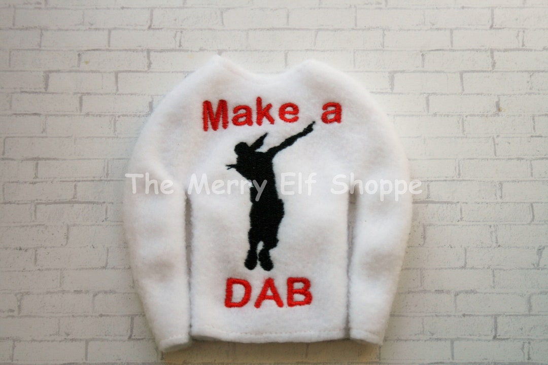 Christmas Elf Doll Make a Dab Elf Costume Custom Doll - Etsy