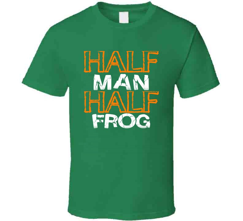 Half Man Half Frog Animal Lover Personalized Customizable - Etsy