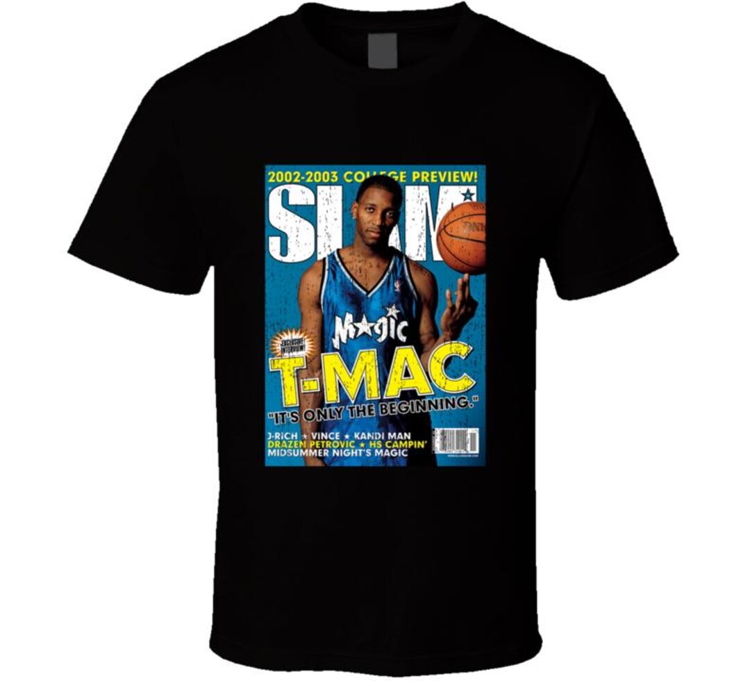 Slam Magazine Issue 64 Tracy Mcgrady Popular Basketball Magazine Grunge ...