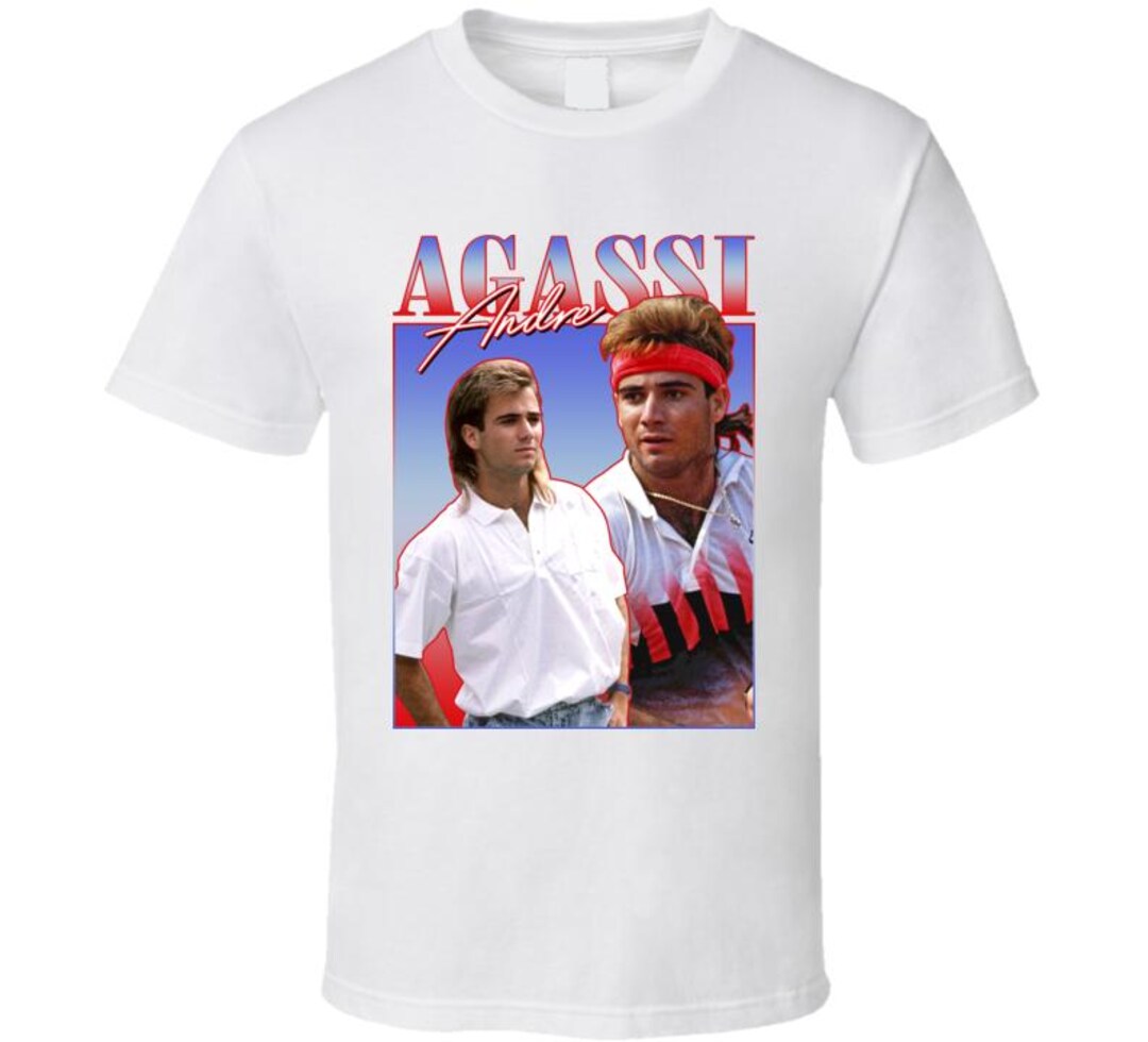 Andre Agassi 90s Style T Shirt - Etsy