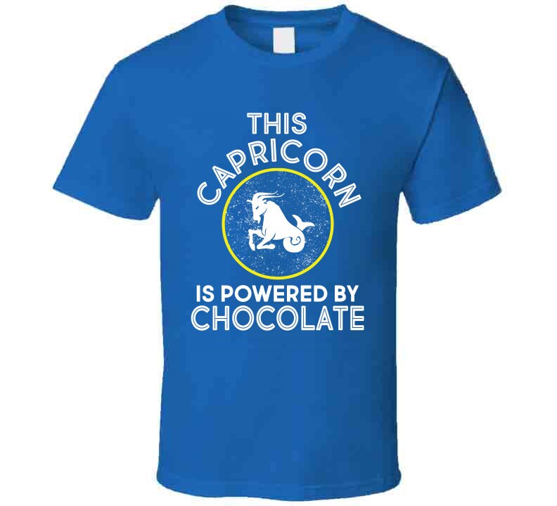 Custom This Capricorn is Powered by Food Drink Hobby Activity - Etsy UK
