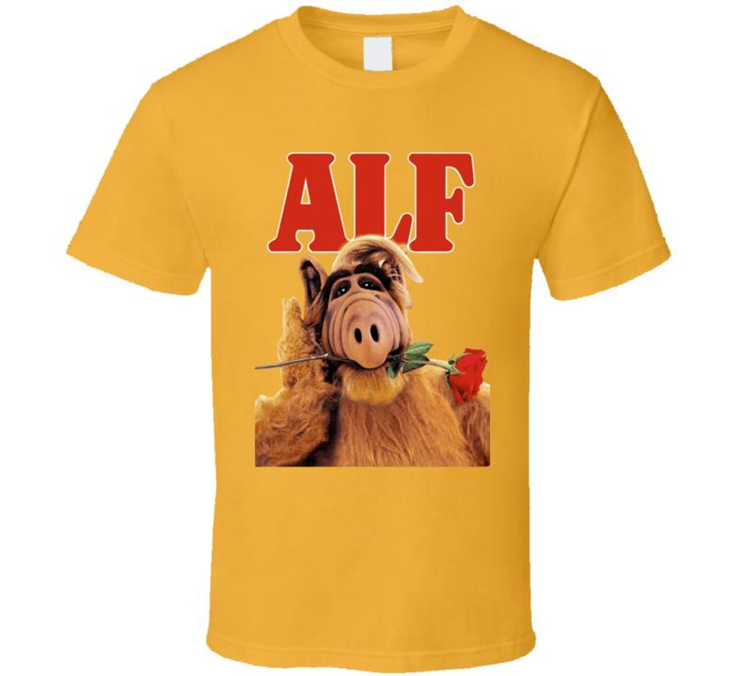 Alf With Rose 80s 90s Tv Show Sitcom T Shirt - Etsy