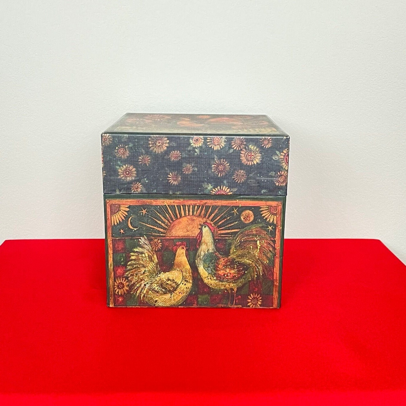 Bobs Boxes by R.a.lang rise and Shine Primitive Stacking Boxes Featuring Artwork of Susan Winget ...