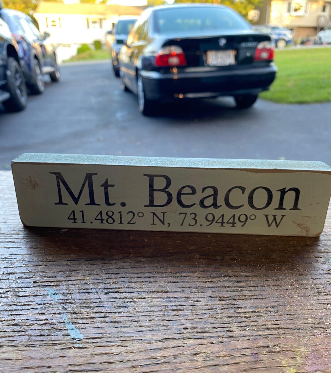 Mt. Beacon Decorative Wood Sign - Etsy