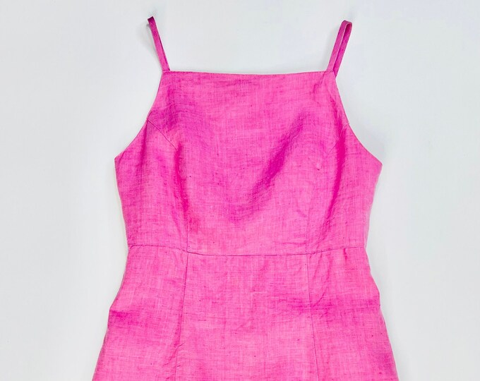 Vintage 90s GAP Pink Mini Tank Dress - Size 4 - Etsy