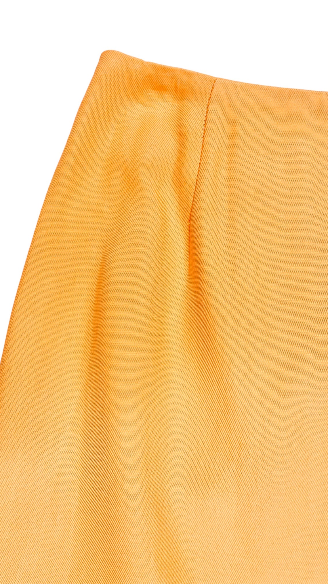 Vintage 90s CACHE Neon Orange Mini Skirt - Size 4 - Etsy