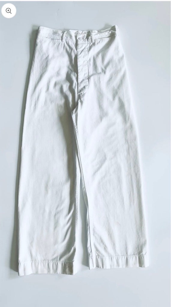 vintage 1970s sailor pants - Gem