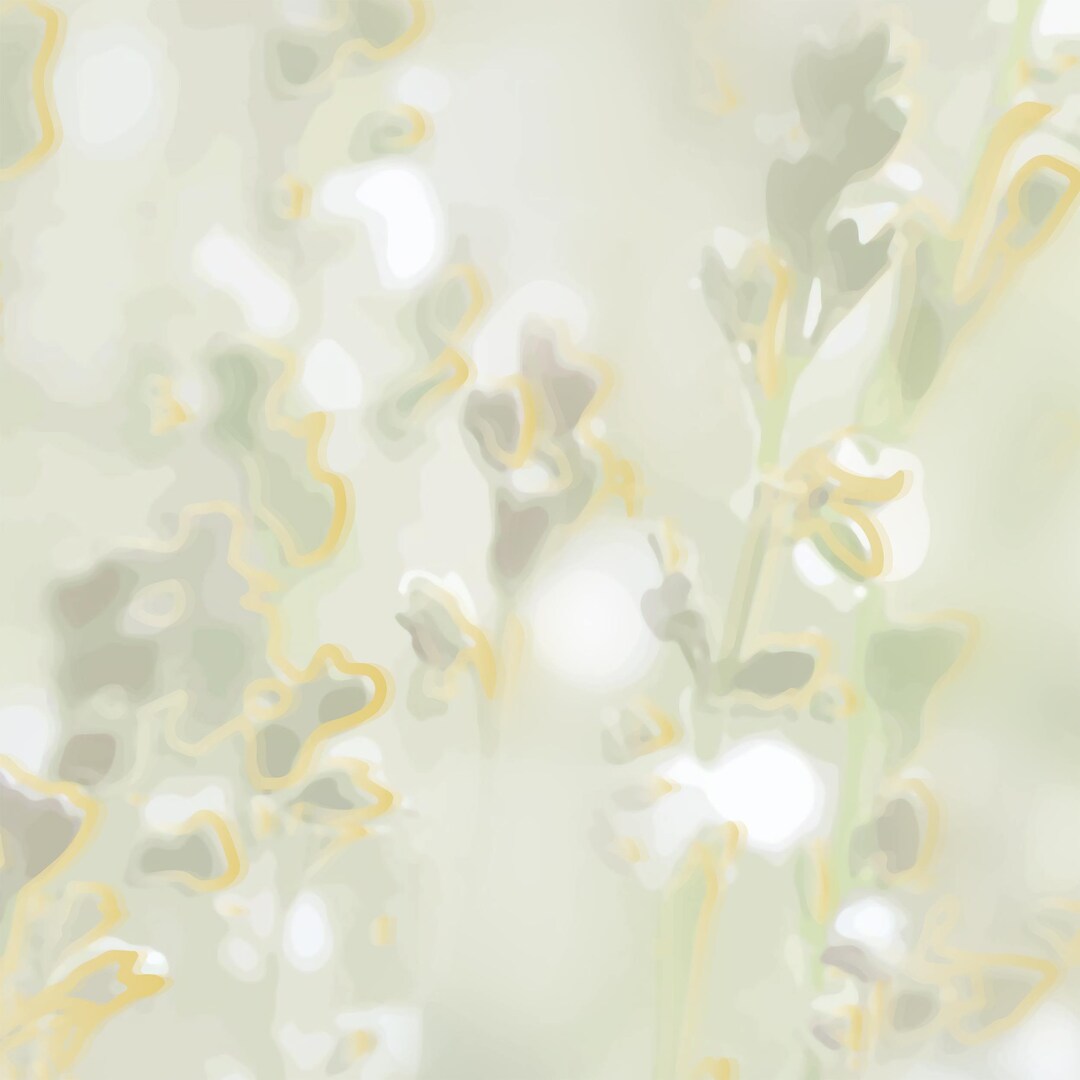 Floral Wallpaper, Unique Mural, Floral Mural, Peel and Stick ...