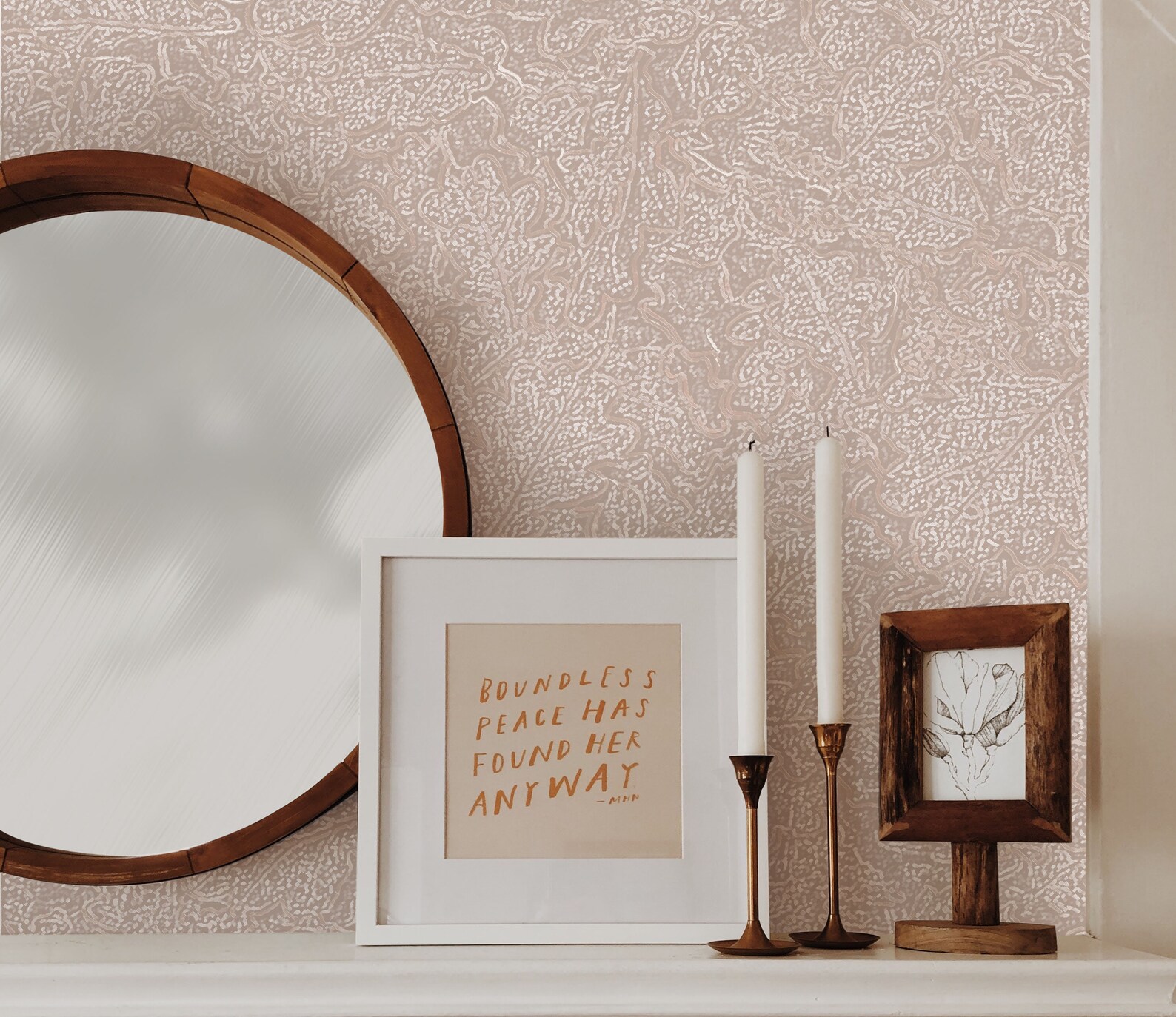 Unique Wallpaper Simple Wallpaper Leaves Wallpaper Tropical - Etsy