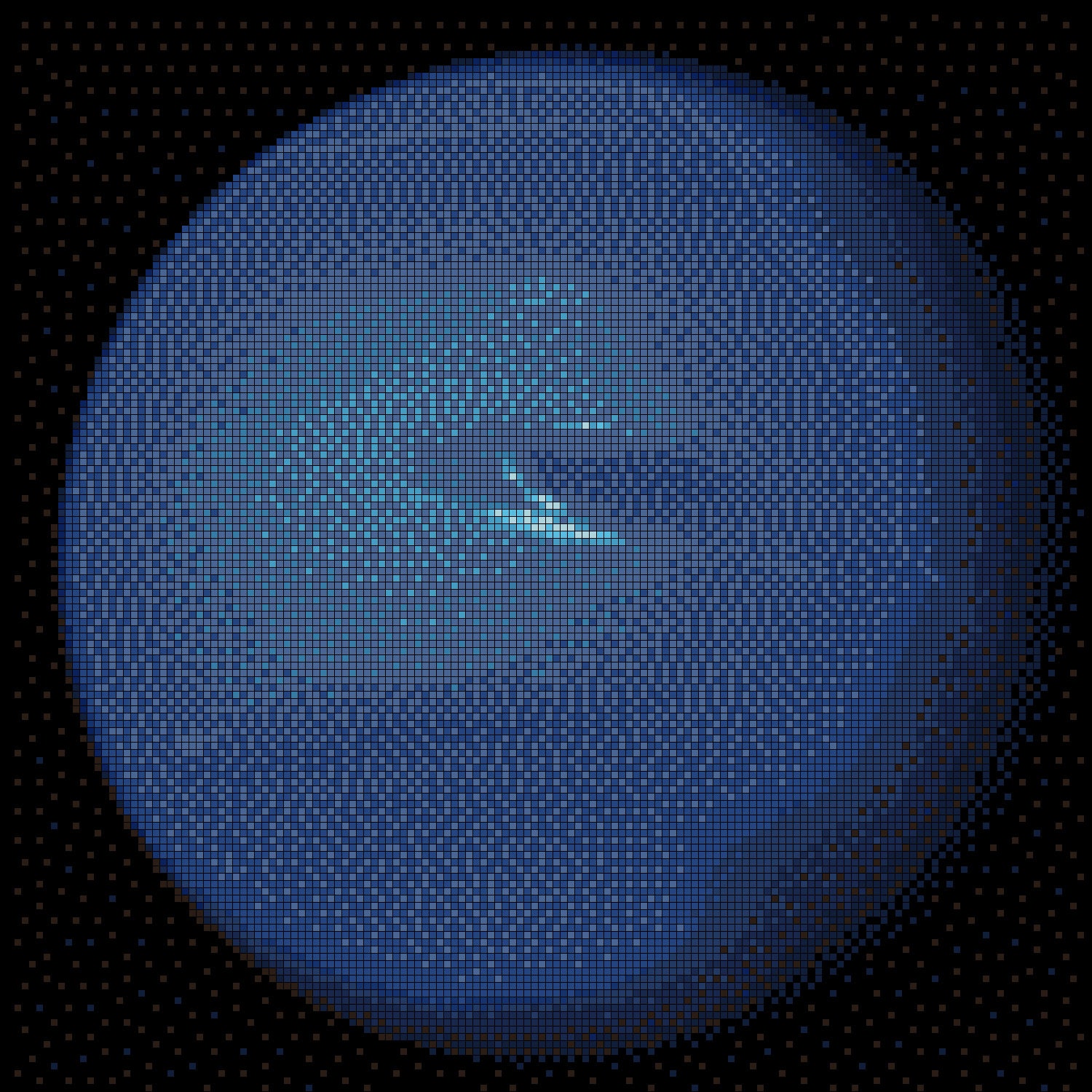 Neptune Cross-stitch Pattern Instant Download PDF 150x150 Stitches 32 ...