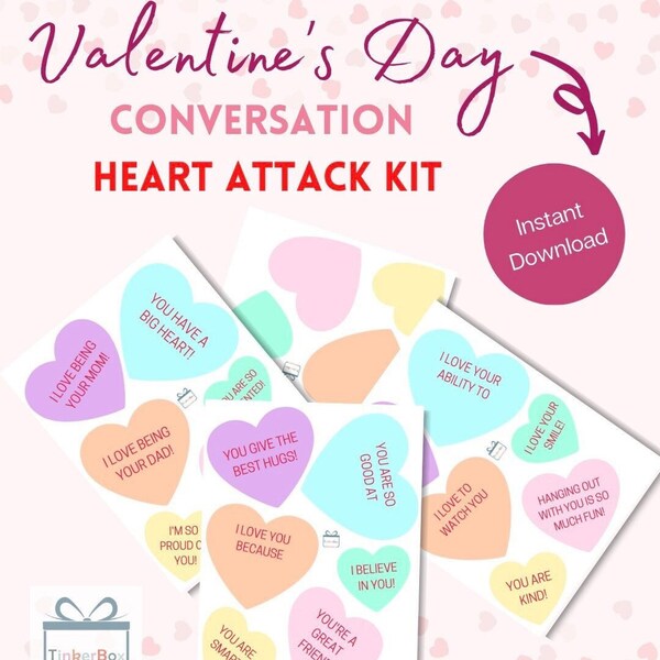 Printable Heart - Etsy