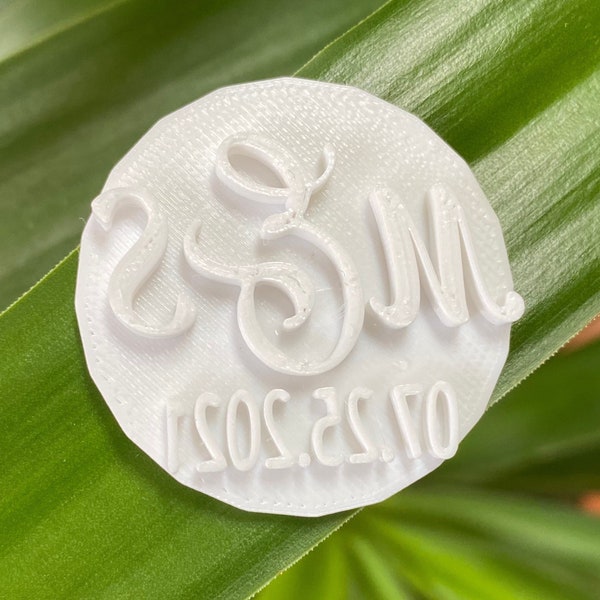 Fondant Monogram - Etsy