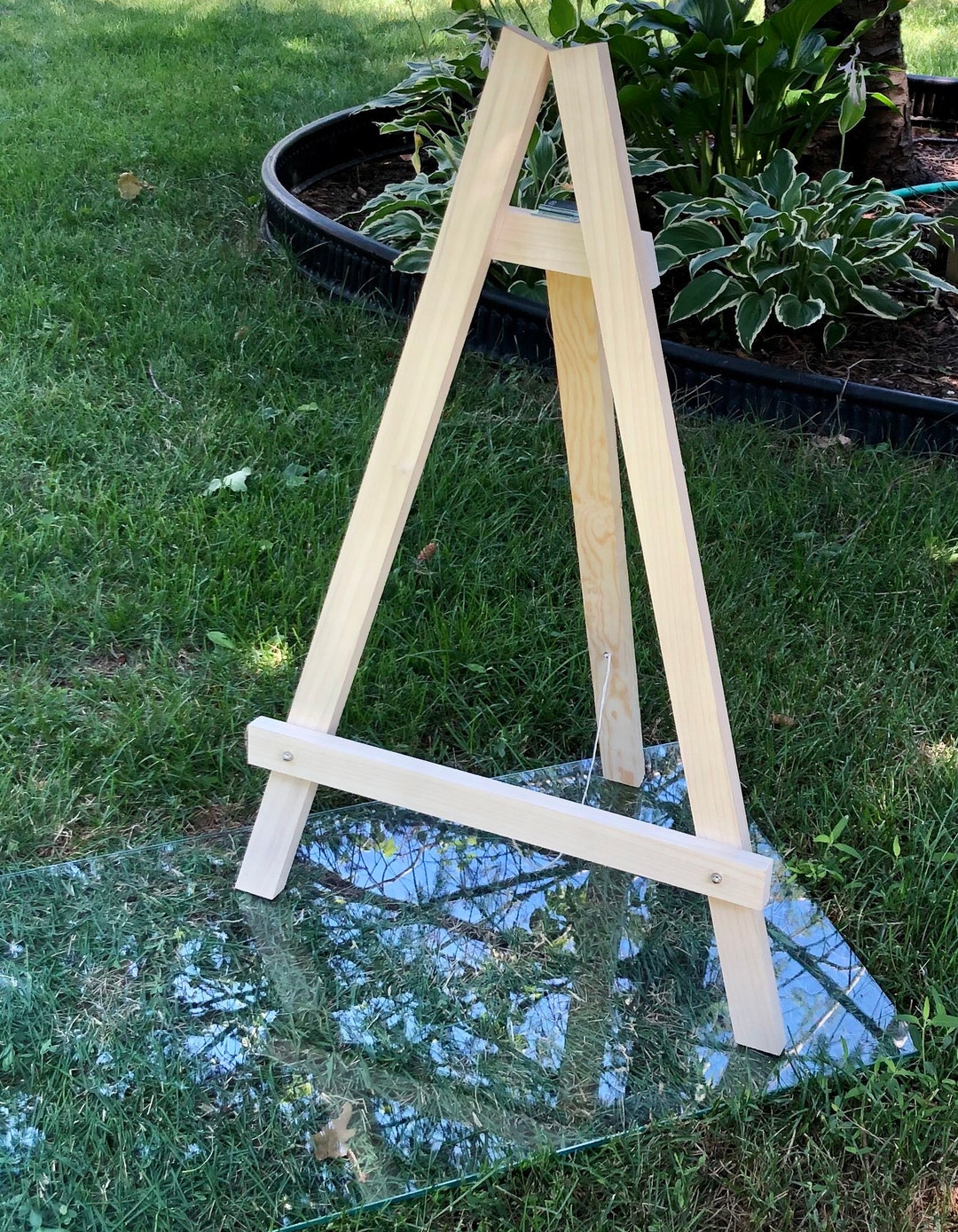 Hand Crafted Wooden Easel Collapsible Made in Canada - Etsy Canada