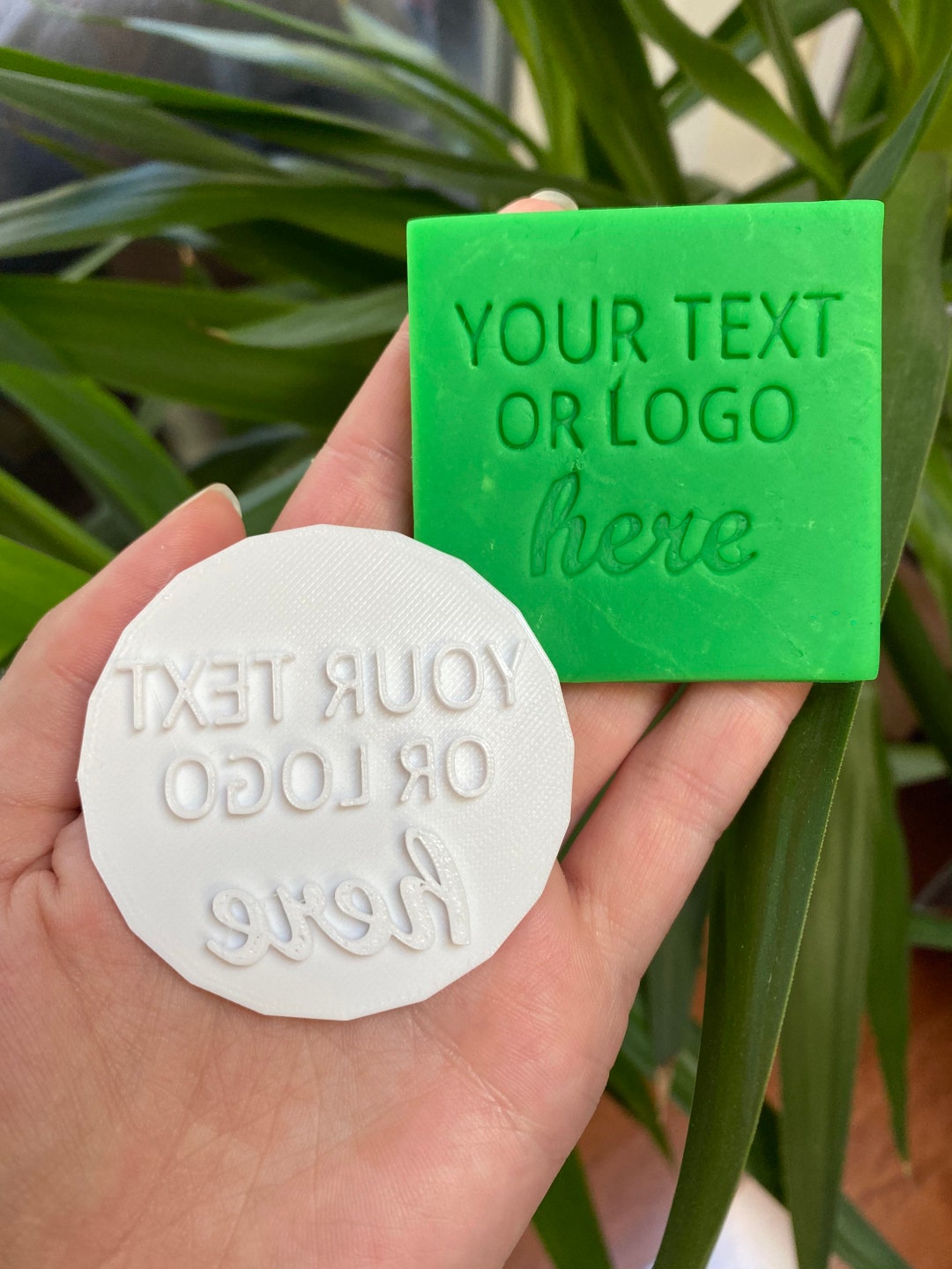 CUSTOM Text/logo Fondant Debossers and Embossers - Made in Canada - Etsy