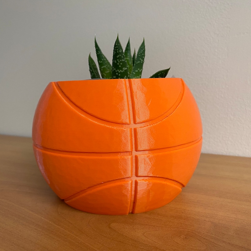 Basketball Planter - Etsy