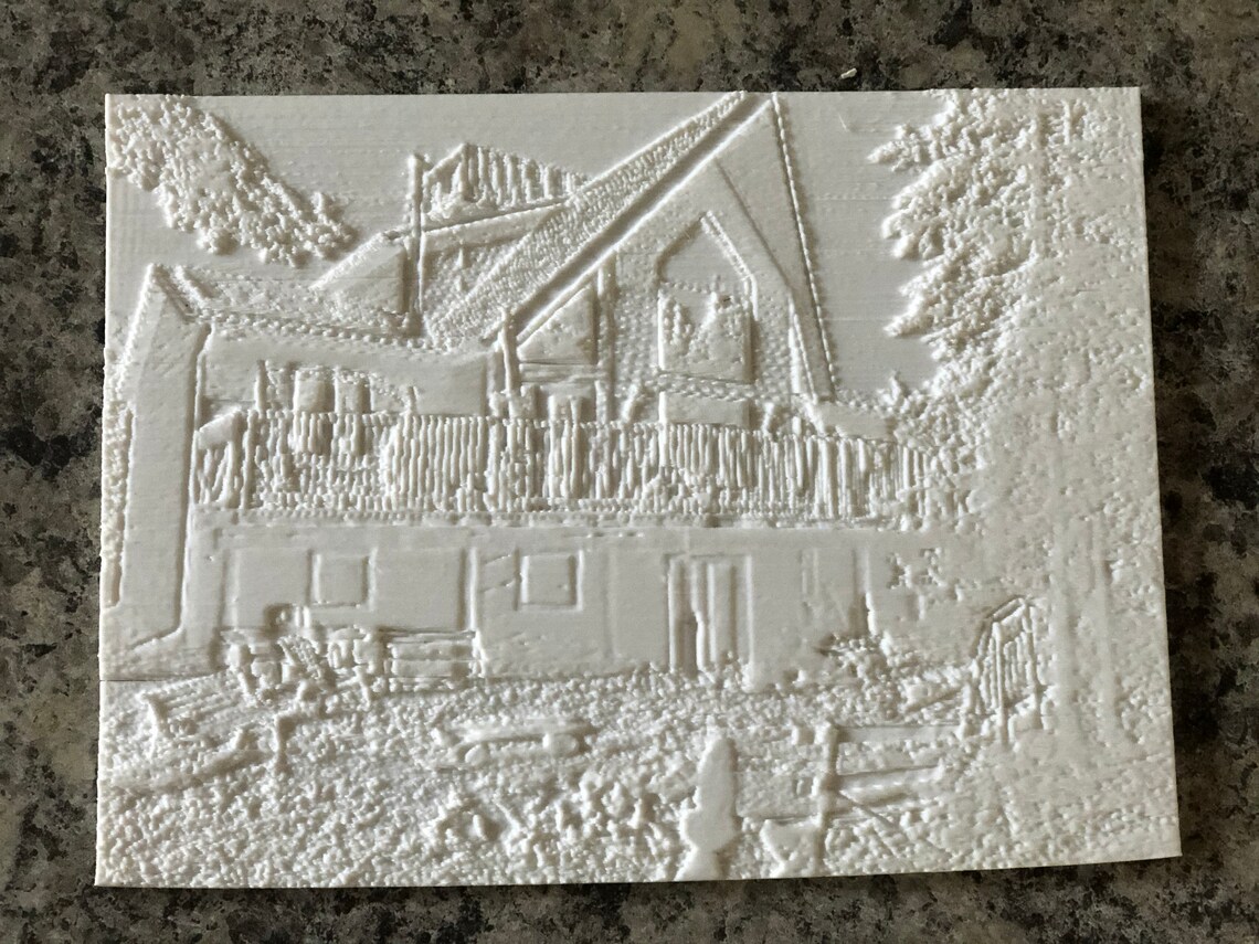 Lithophane Photo - Custom 3D Printed Image - Made in Canada - Etsy