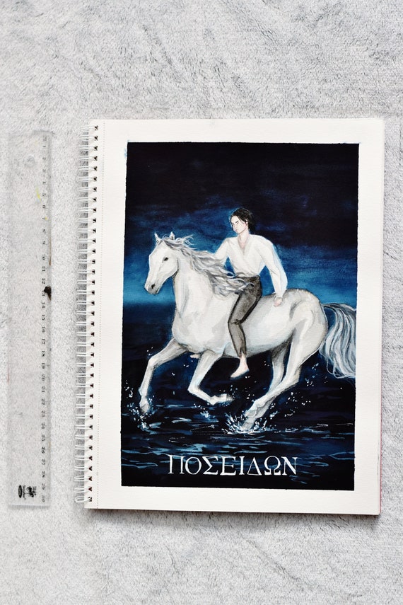 Poseidon Greek God Horse