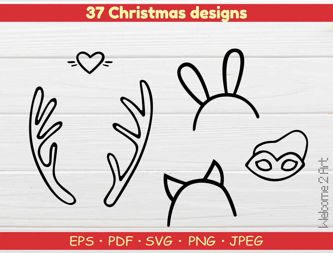 Christmas Clip Art, Doodle Hand Drawn, Winter Clip Art, Holidays, Xmas ...