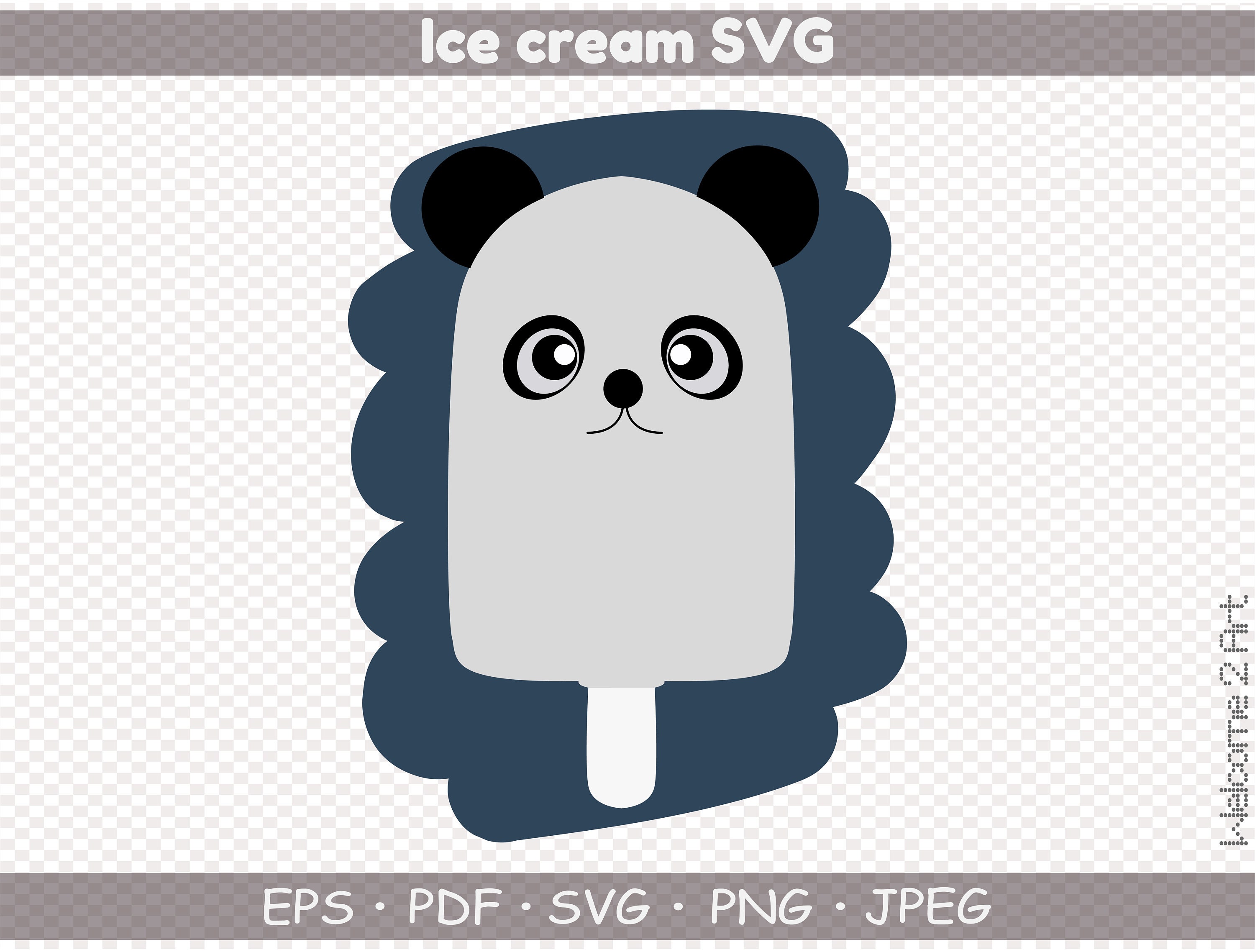 Panda Svg Layered SVG Cricut Cut Files Panda Clip Art | Etsy