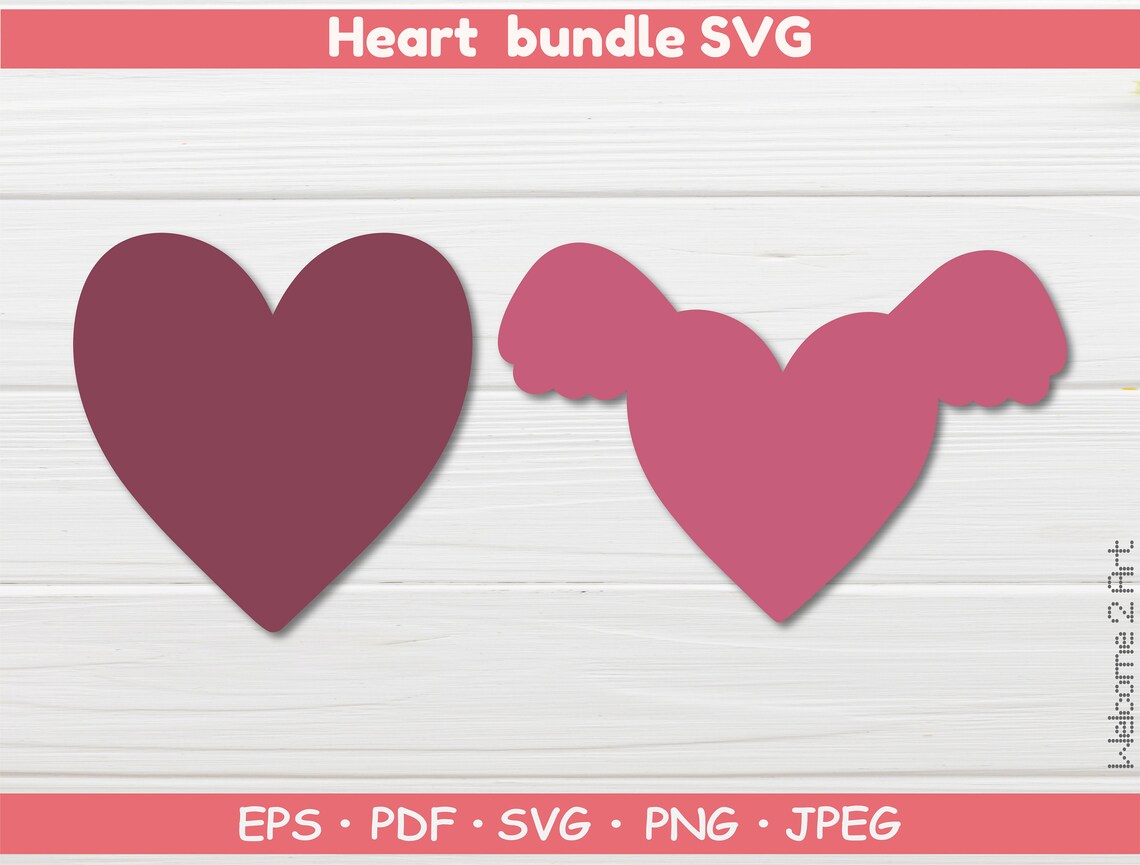 Heart Svg Bundle, Hearts Svg, Love Svg, Valentine Days Svg, Heart Cut ...