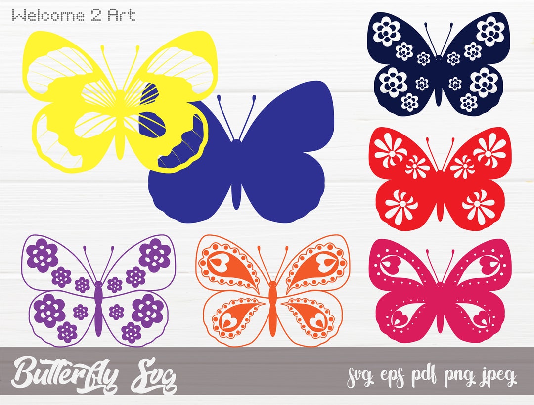 Butterfly Svg, Butterfly Svg Bundle, Butterfly Svg File for Cricut ...