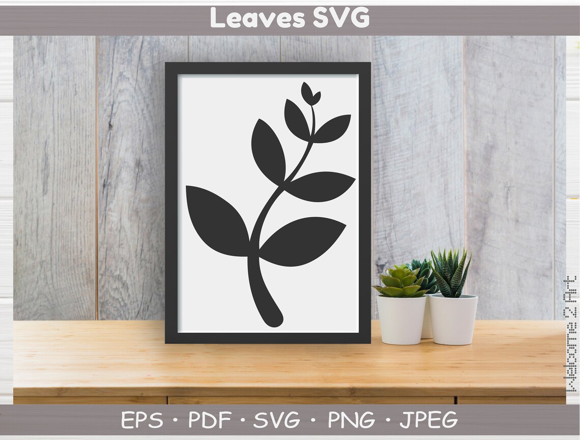 Leaves SVG Bundle Leaves Svg Leaf Silhouette Cricut Svg | Etsy