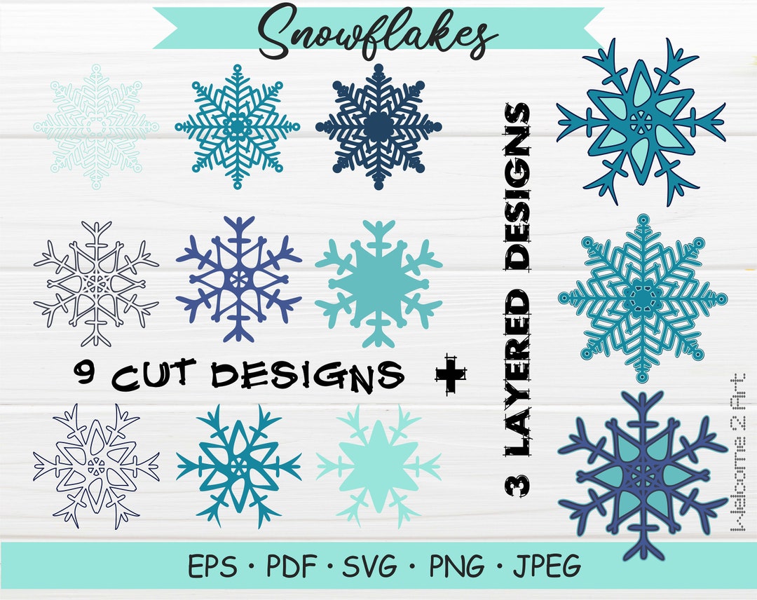 Snowflake Svg, Christmas Svg, Cut File, Svg File, Cut Files for Cricut ...