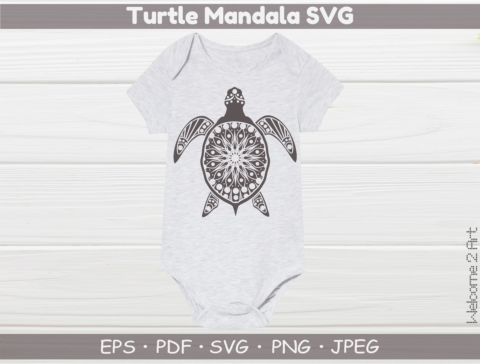 Turtle Mandala SVG Bundle - Mandala SVG - Turtle SVG Bundle - Sea ...