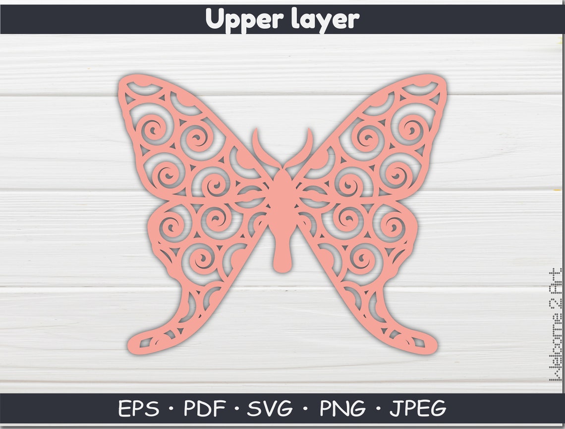 Butterfly Cut File Svg Butterfly Butterfly Silhouette | Etsy