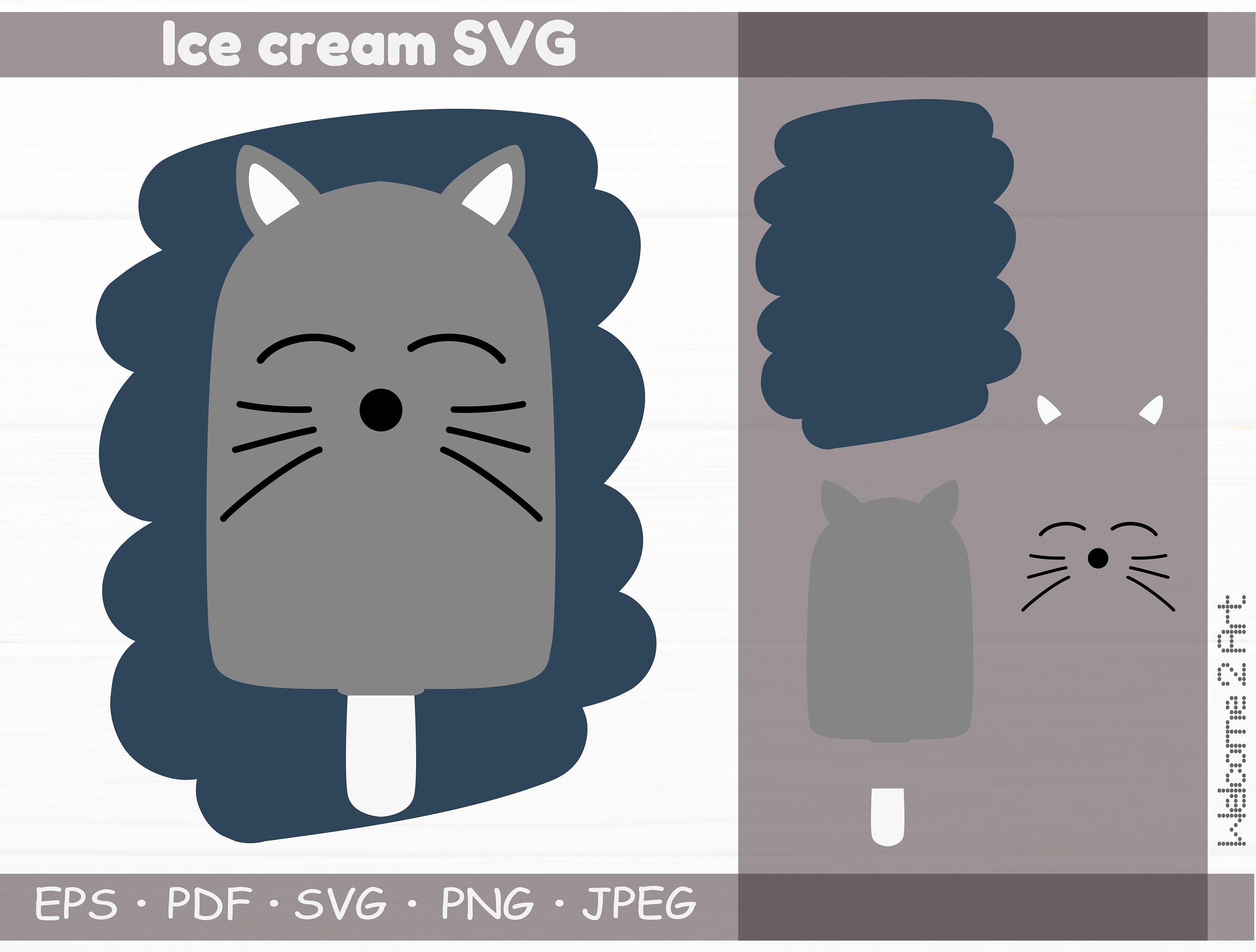 Cat Svg, Layered SVG, Cricut, Cut Files, Cat Clip Art, Silhouette Cut ...