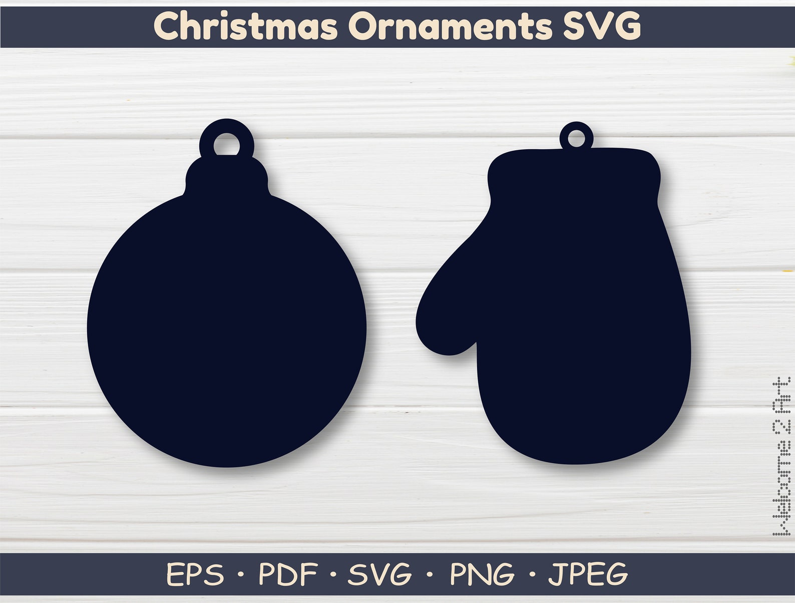 Christmas Baubles Svg Christmas Ornaments SVG Cricut - Etsy