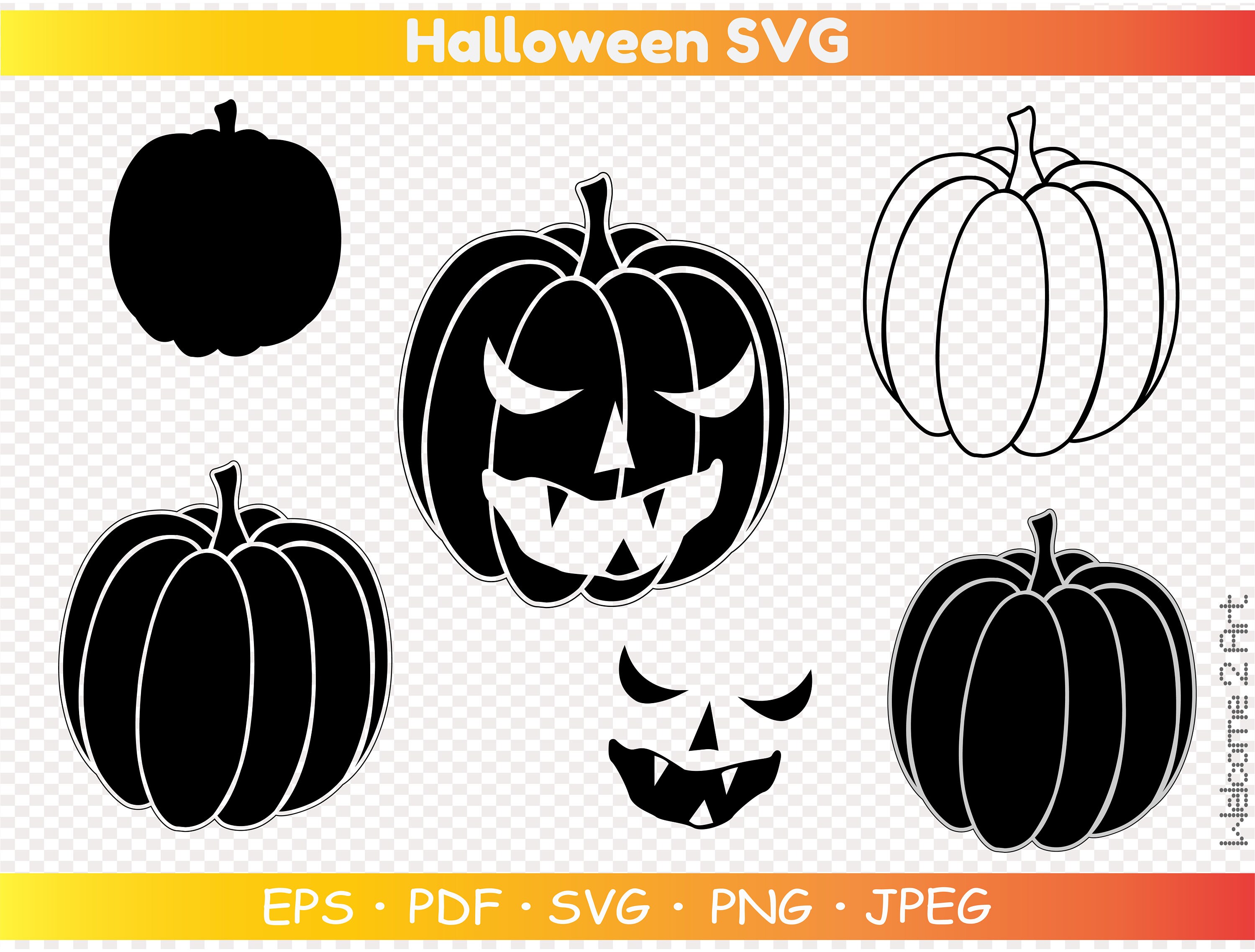 Pumpkin Svg Halloween Svg Fall Pumpkin Svg Fall Svg - Etsy