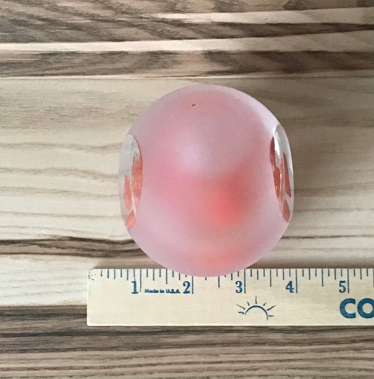 Art Glass Paperweight Nebula Rings Frosted Glass Windows 2lb. - Etsy