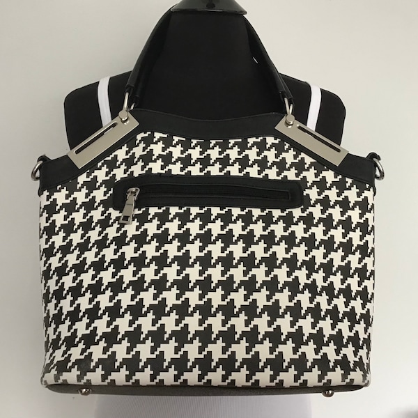 Houndstooth Bag - Etsy