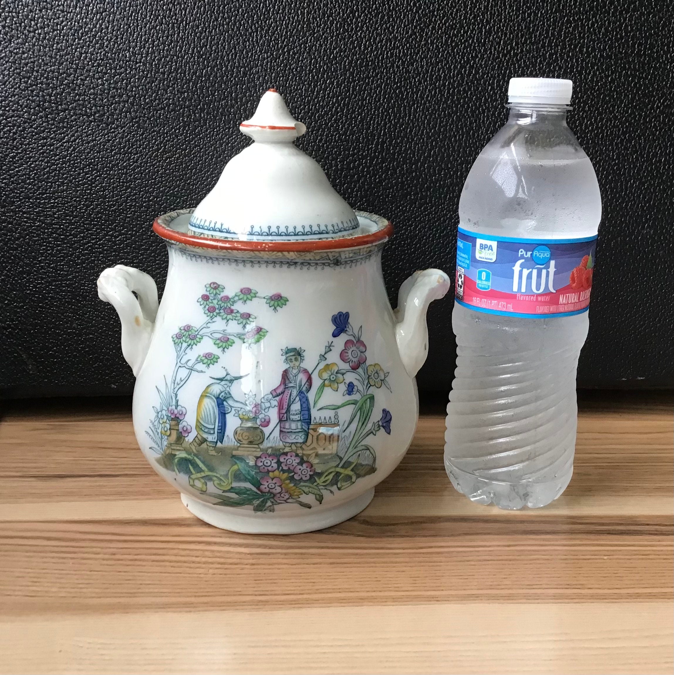 Edge Malkin & Co. English Ironstone Master Waste Container With Lid ...