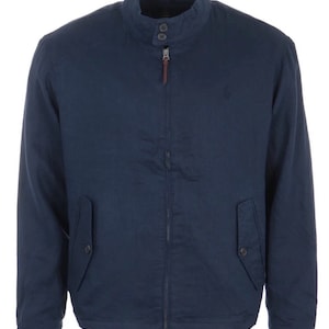 POLO Ralph Lauren Blue Label Men’s Logo Embroidered Zip up Jacket Navy ...