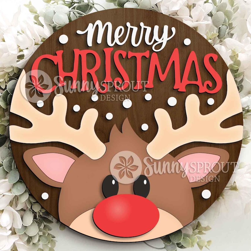 Reindeer Signs - Etsy